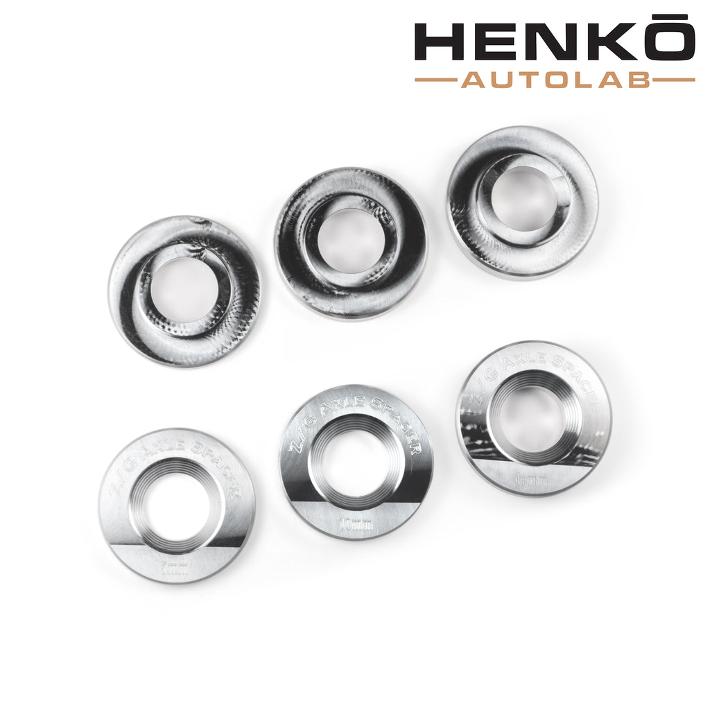 Henko AutoLab - 350z/G35 Axle Spacers - PAIR